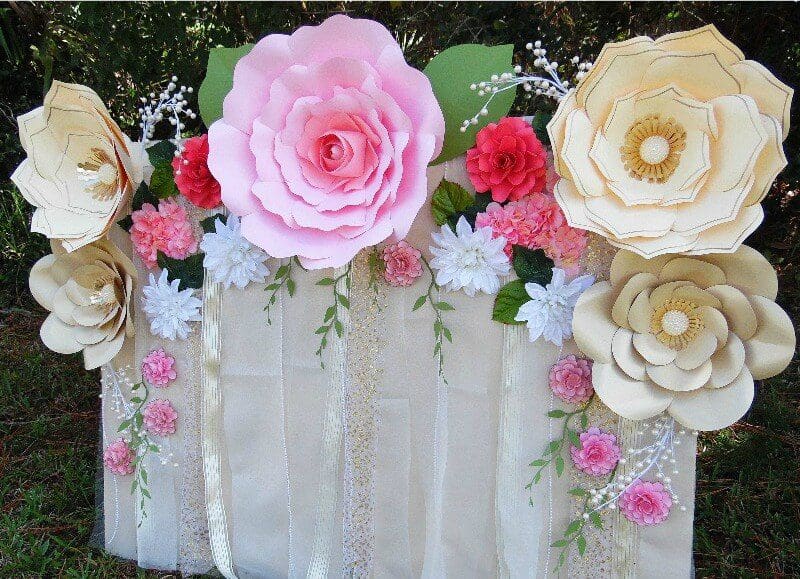 Giant Paper Flower Backdrop Images | Best Flower Site