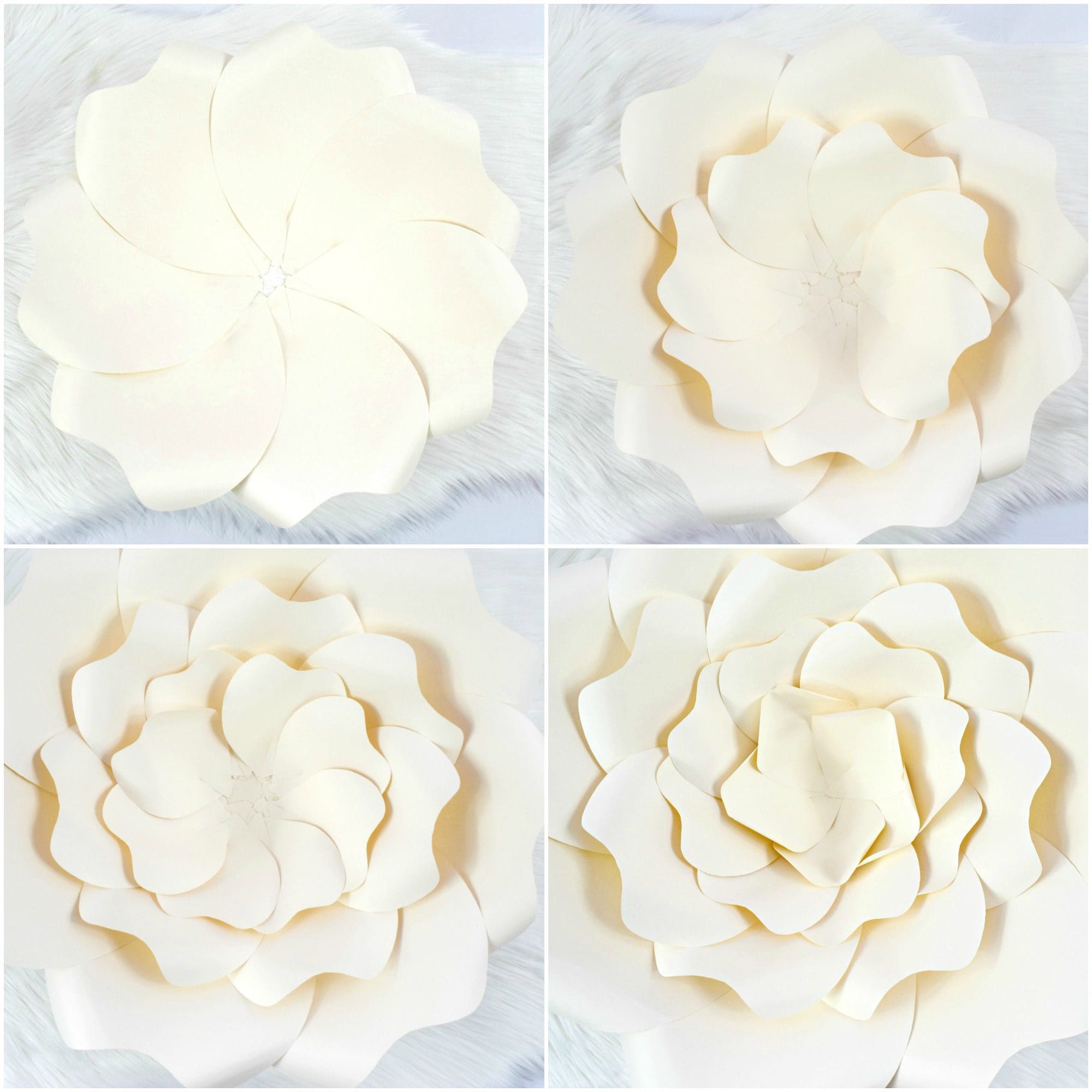 DIY Paper Rose Tutorial: Large Bella Rose | Abbi Kirsten Collections
