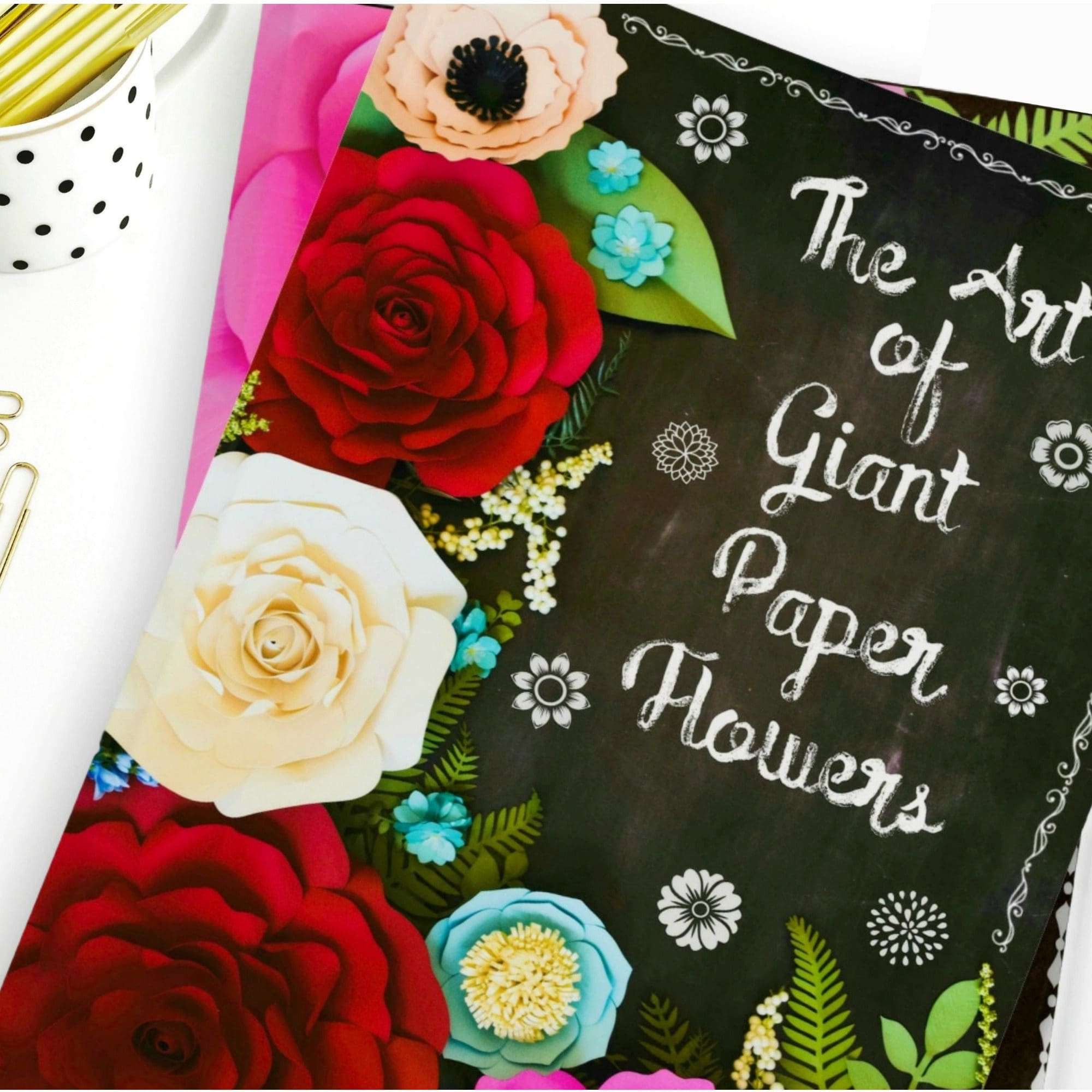 Free Giant Paper Flower Template. The Art of Giant Paper Flowers.