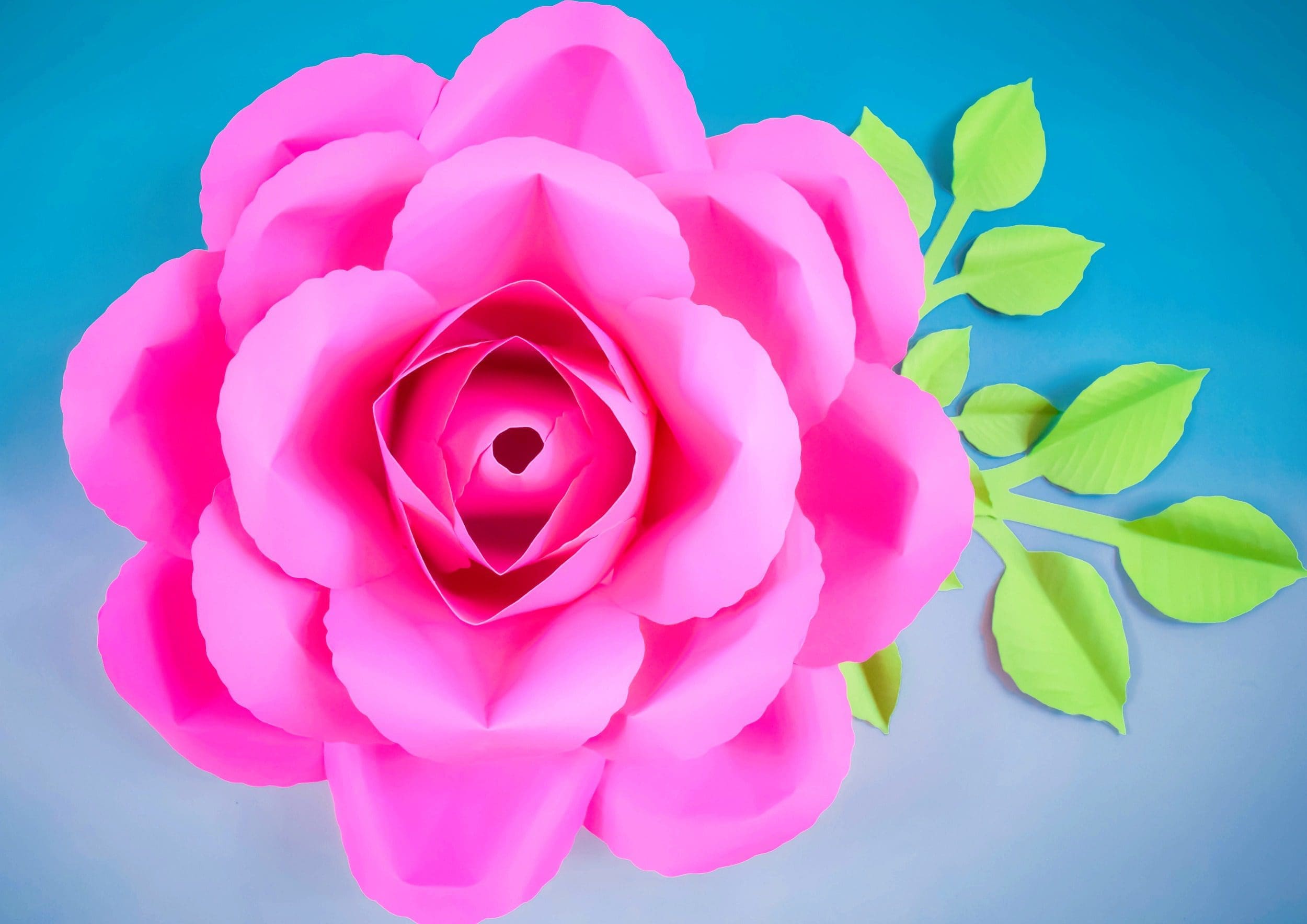 DIY Paper Rose: Serena Rose Tutorial | Abbi Kirsten Collections