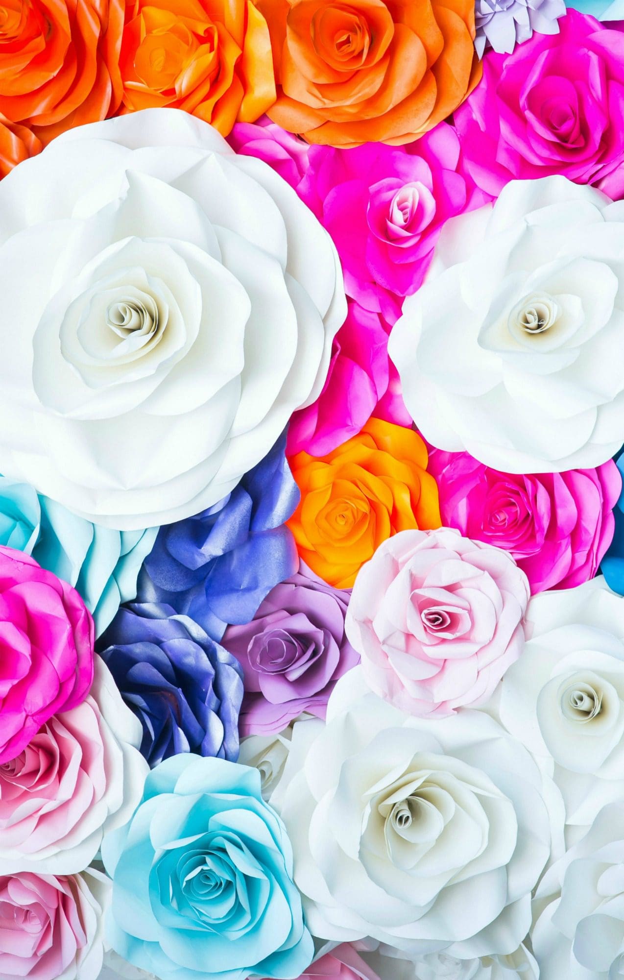 Paper Flower Templates: Free Printable PDF Template & SVG Cut Files