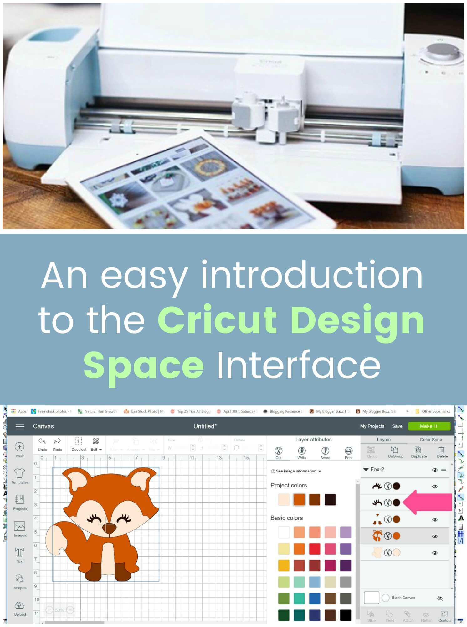 Cricut Tutorials for Beginners: Uploads & Basic Tools | Abbi Kirsten ...