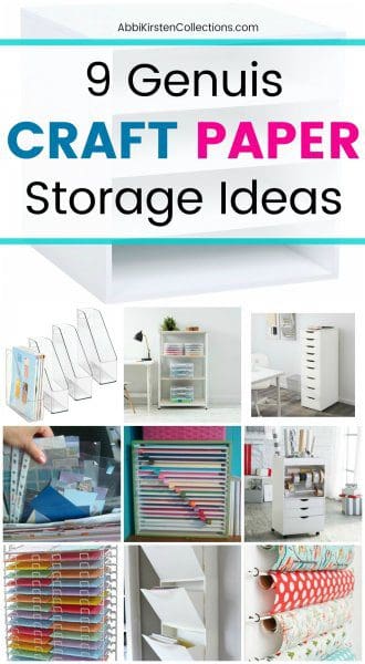 Craft Paper Storage: 9 Genius Ways to Store Your Craft Paper