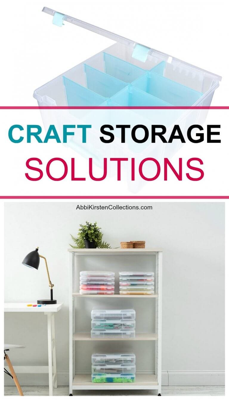 Craft Storage Solutions: Best Storage Ideas to Organize Your Craft Room