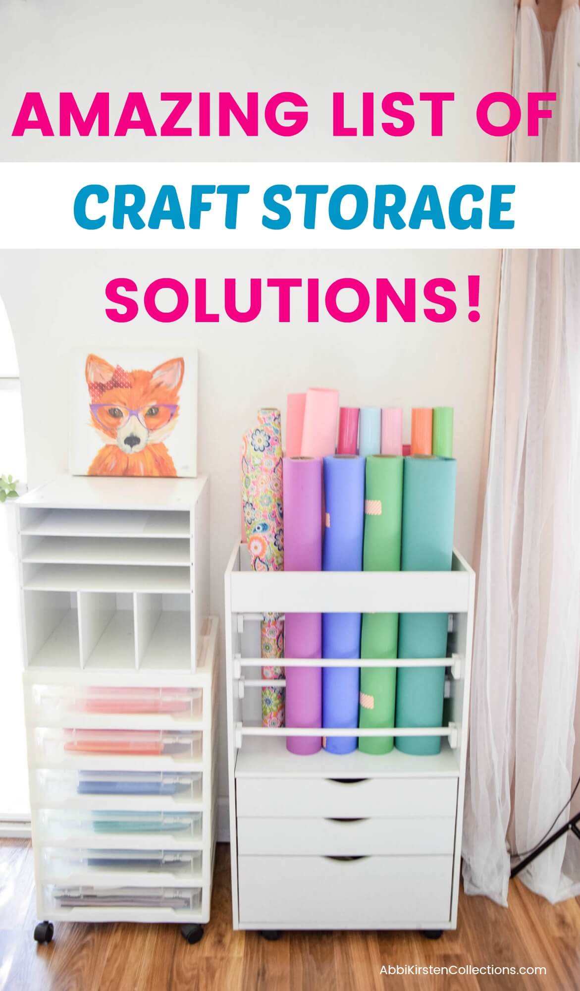 Craft Storage Solutions: Best Storage Ideas to Organize Your Craft Room