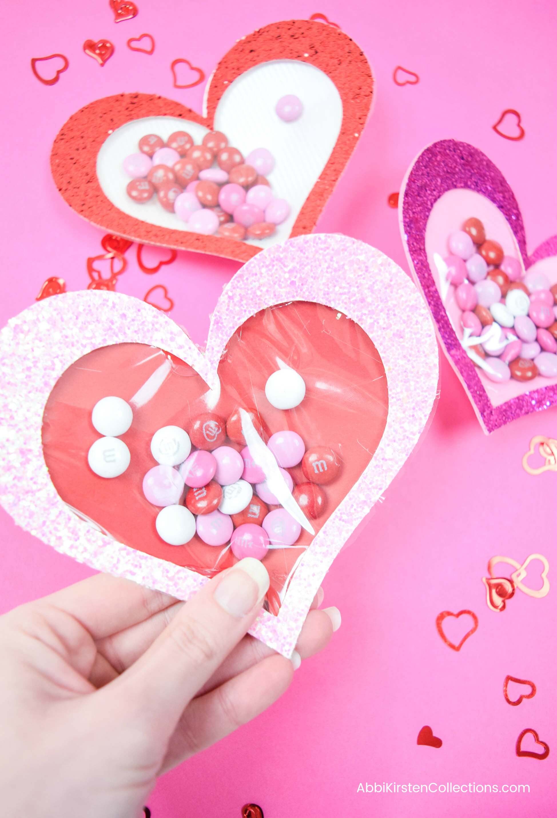 Candy Filled Hearts - Easy Valentine's Craft Free SVG | Abbi Kirsten ...