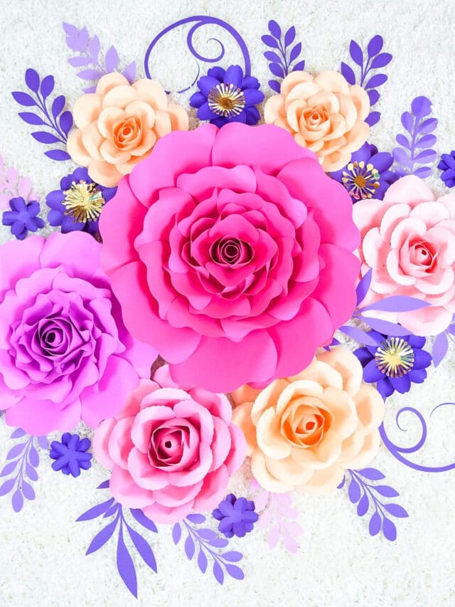 Paper Blooms: Penelope Rose Tutorial Story - Abbi Kirsten Collections