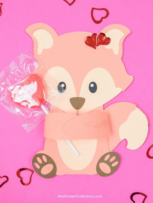 Valentine's Day Woodland Candy Hugger Crafts Story - Abbi Kirsten ...