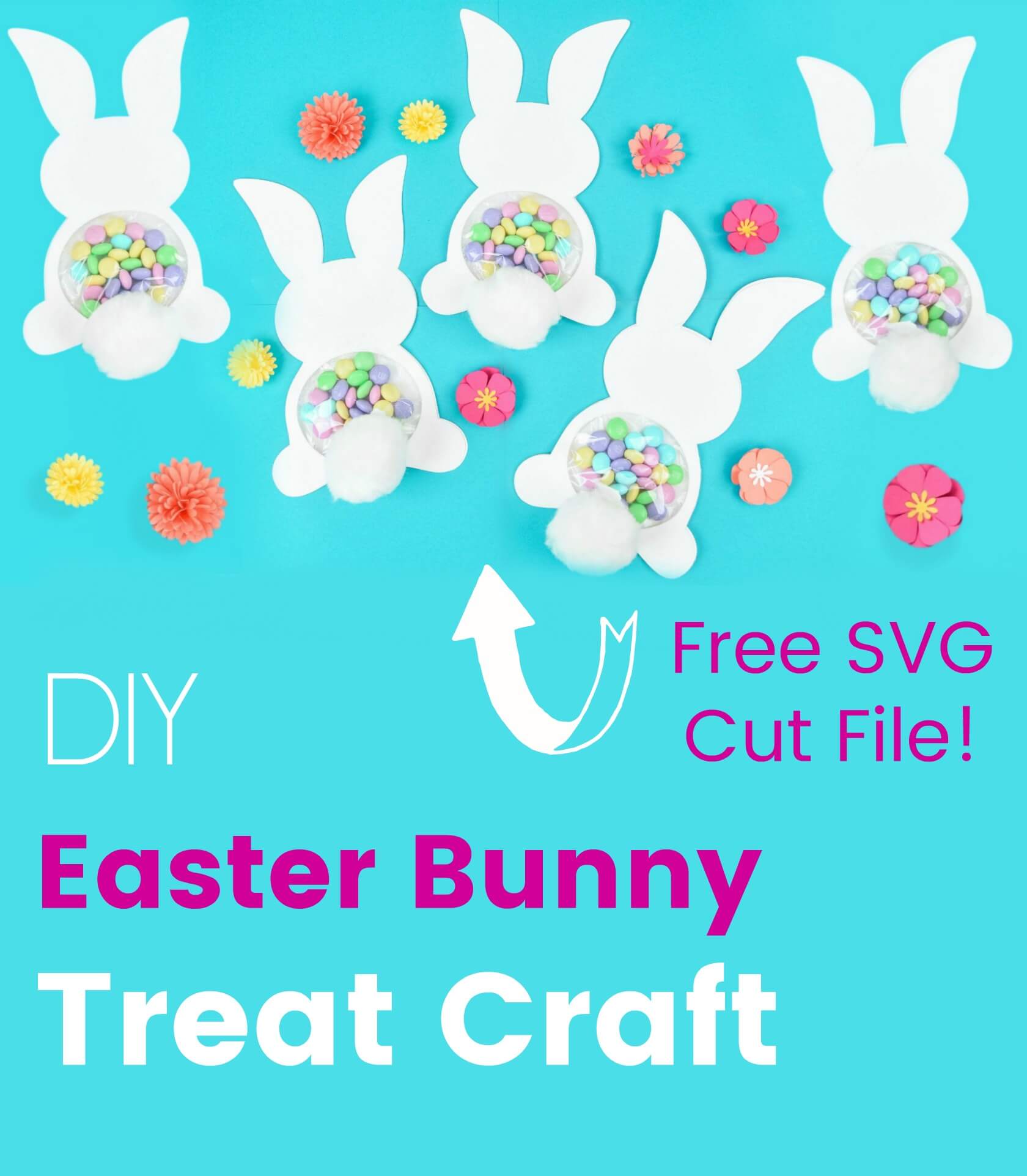 Free Candy Filled Easter Bunny Template | Abbi Kirsten Collections