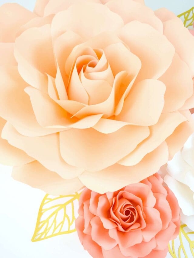 Craft A Giant Spiral Paper Rose With These Steps Story - Abbi Kirsten ...