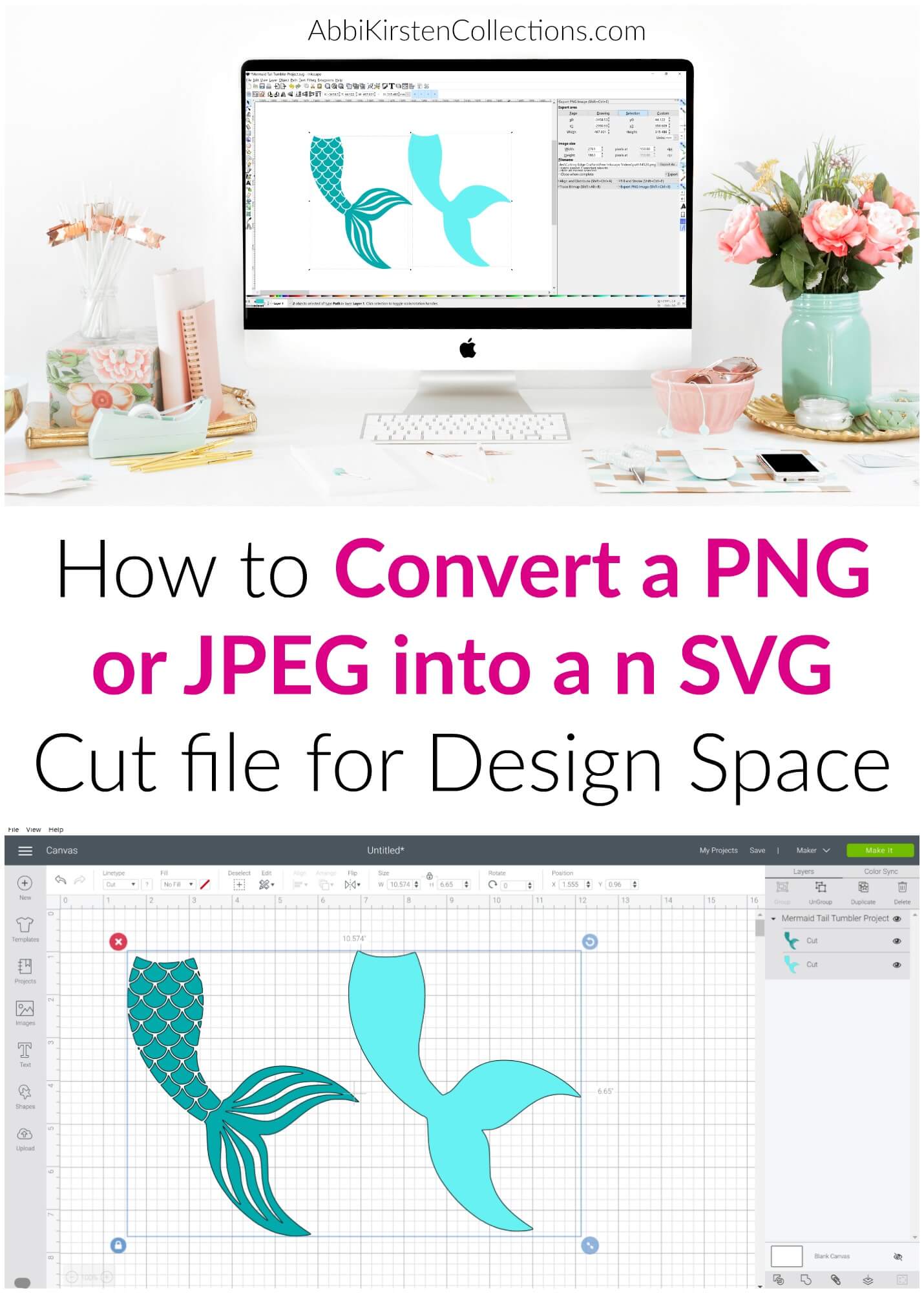 How to use Inkscape to Convert an Image to an SVG Cut File for Cricut