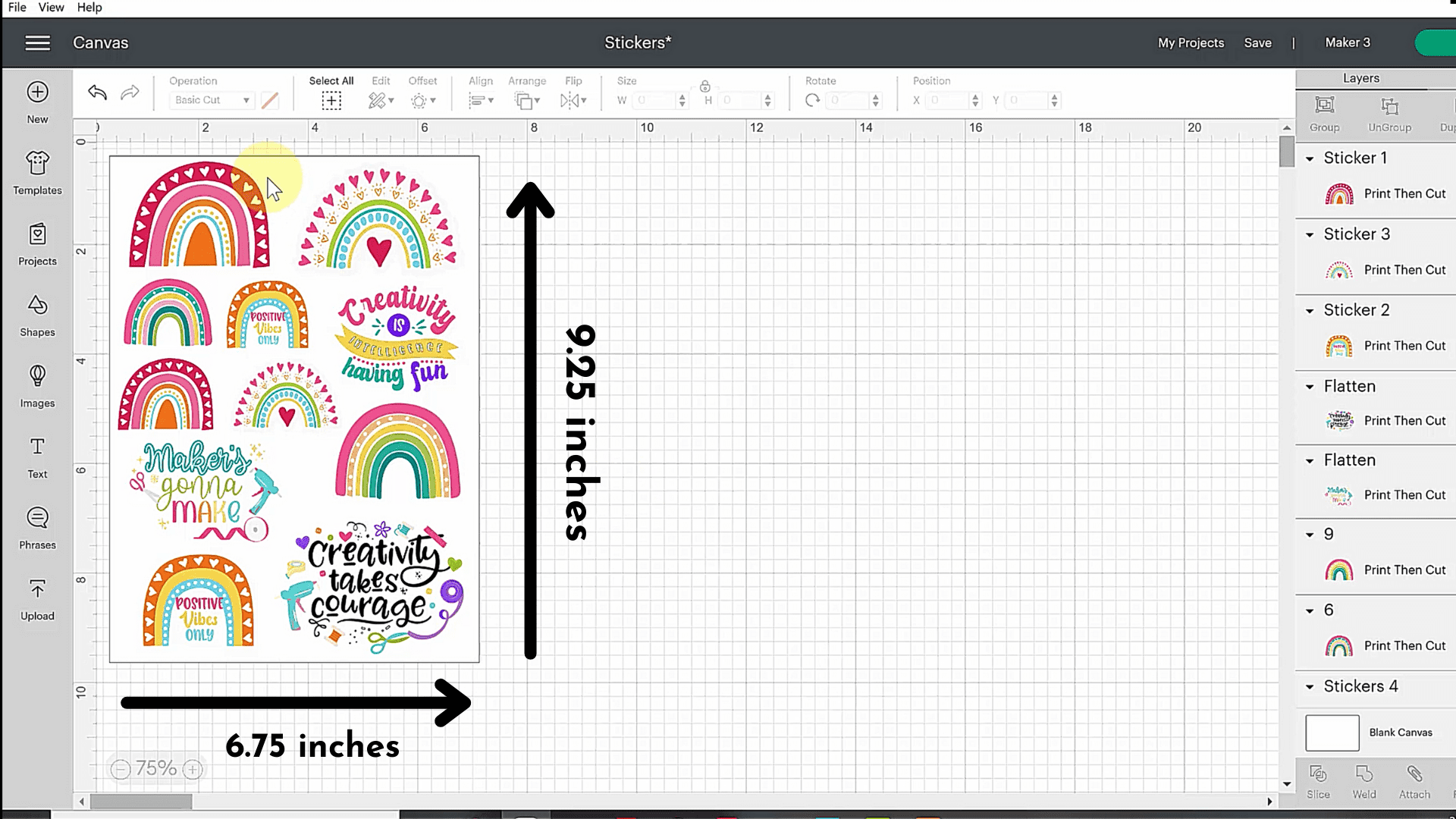 How to Print Then Cut With Cricut