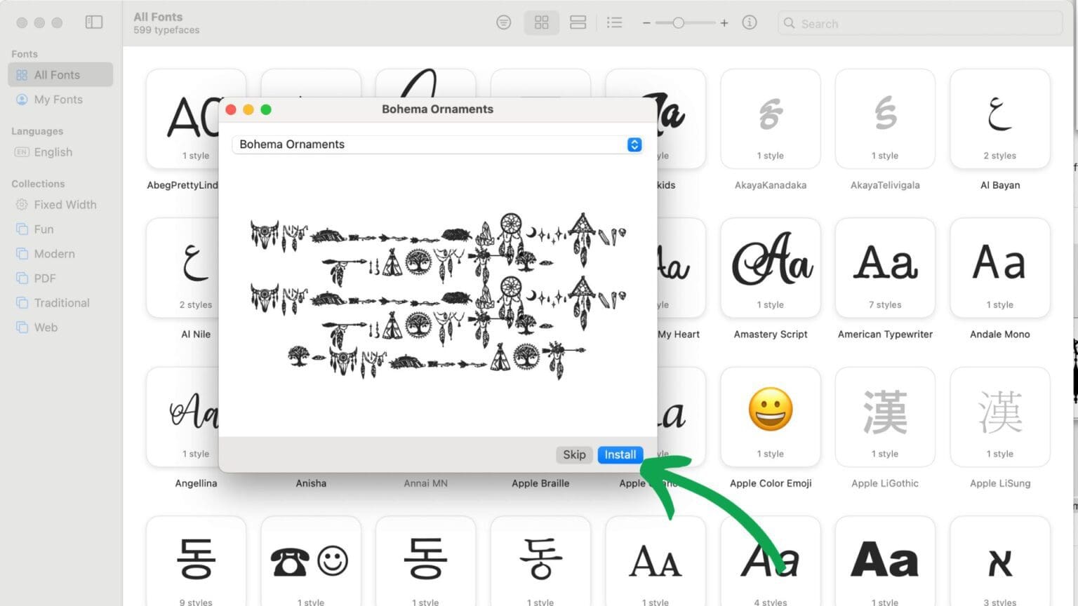 How to upload fonts to Cricut and use special characters