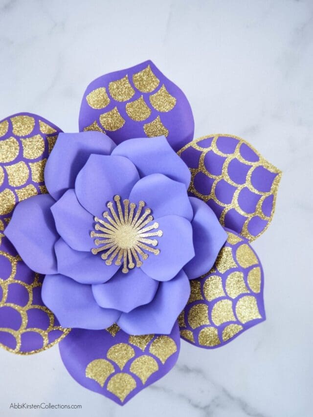 Adding Patterns and Shapes to Your Paper Flowers Story - Abbi Kirsten ...