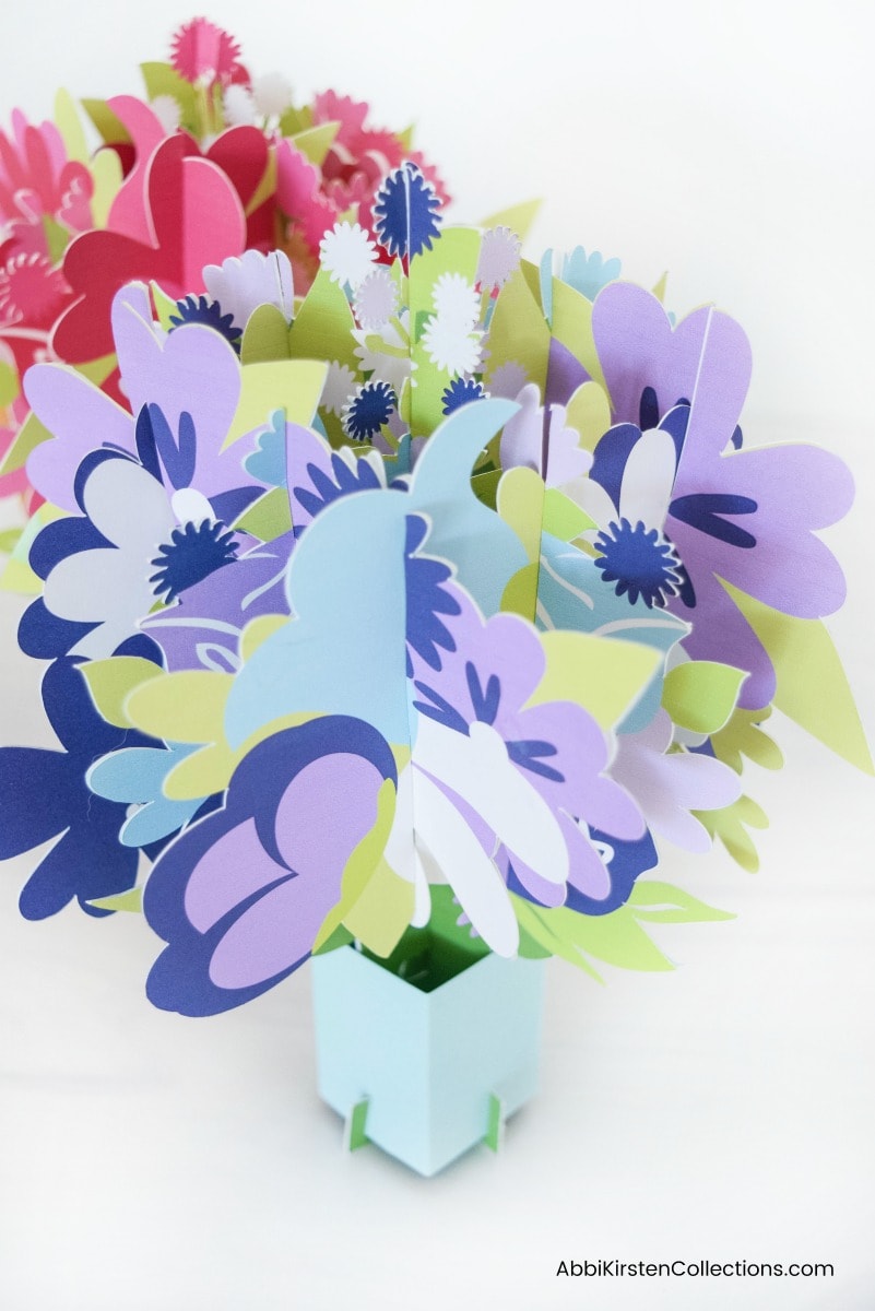 How to Make Pop-up Flower Cards with Free Templates and Tutorial