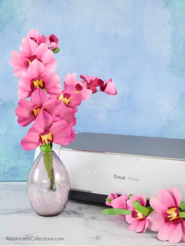 Beginner Friendly Paper Orchids {With Templates!} Story - Abbi Kirsten ...