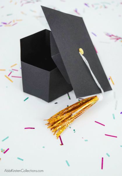 How to Make a Graduation Cap Gift Box with Free Templates