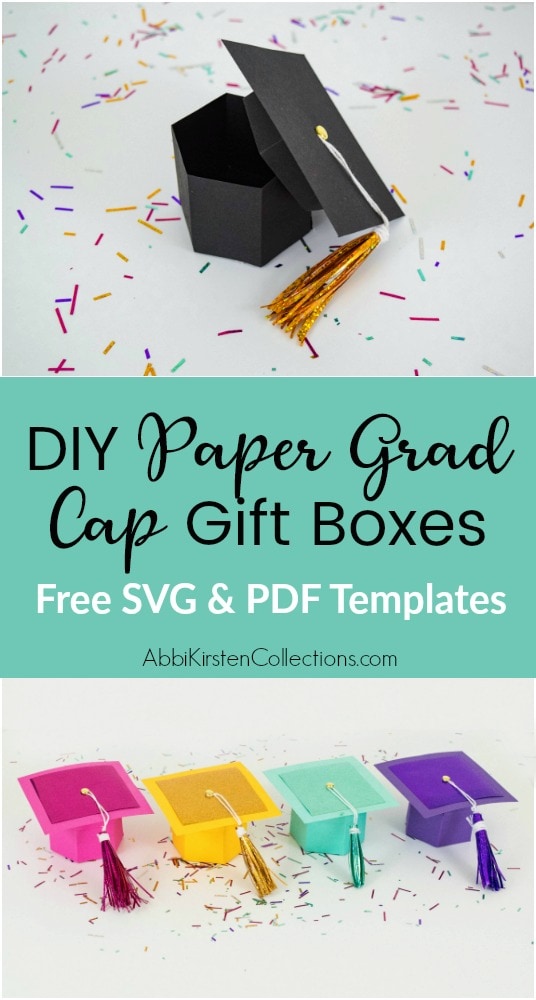 How to Make a Graduation Cap Gift Box with Free Templates