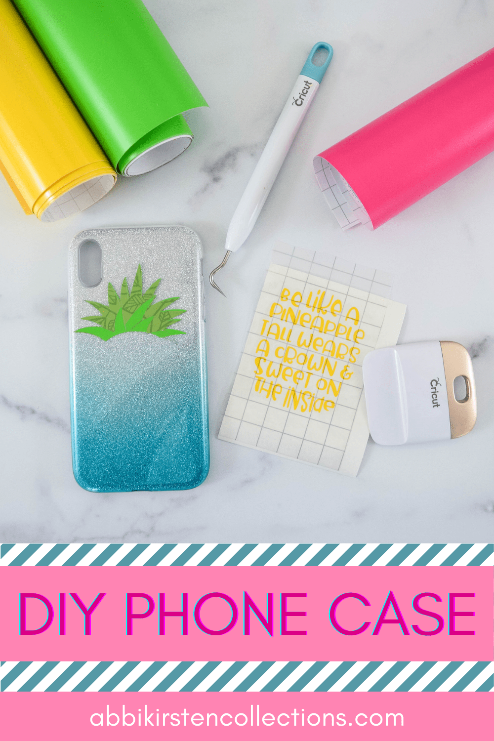 DIY Phone Case with Crcut - How to Make Custom Phone Cases with Vinyl