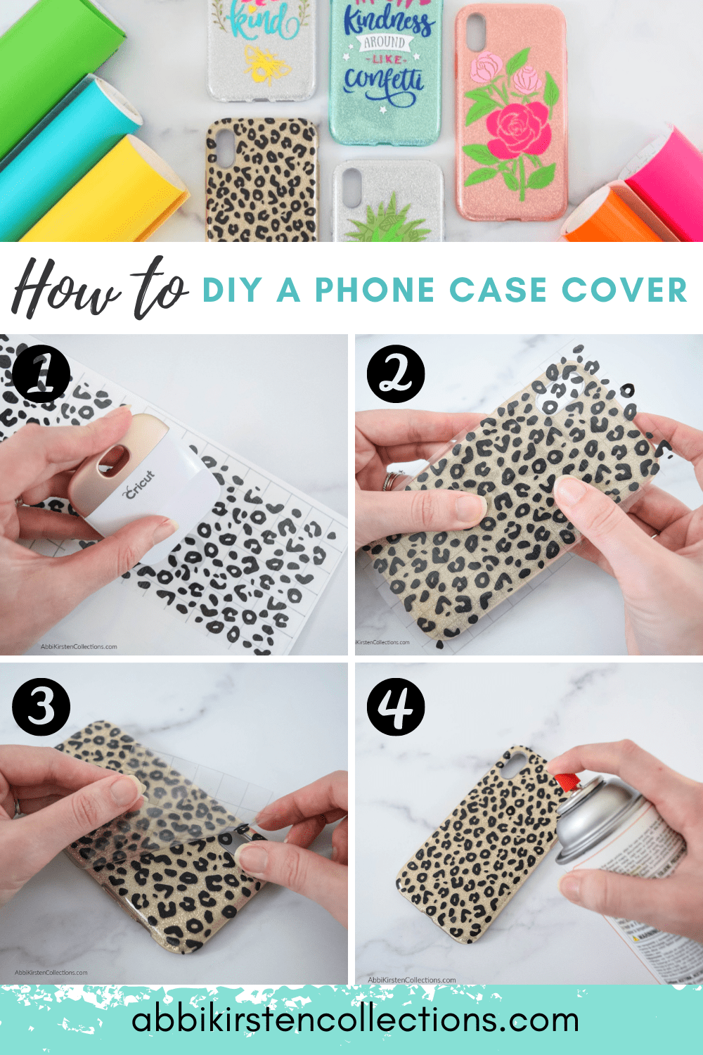 DIY Phone Case with Crcut - How to Make Custom Phone Cases with Vinyl