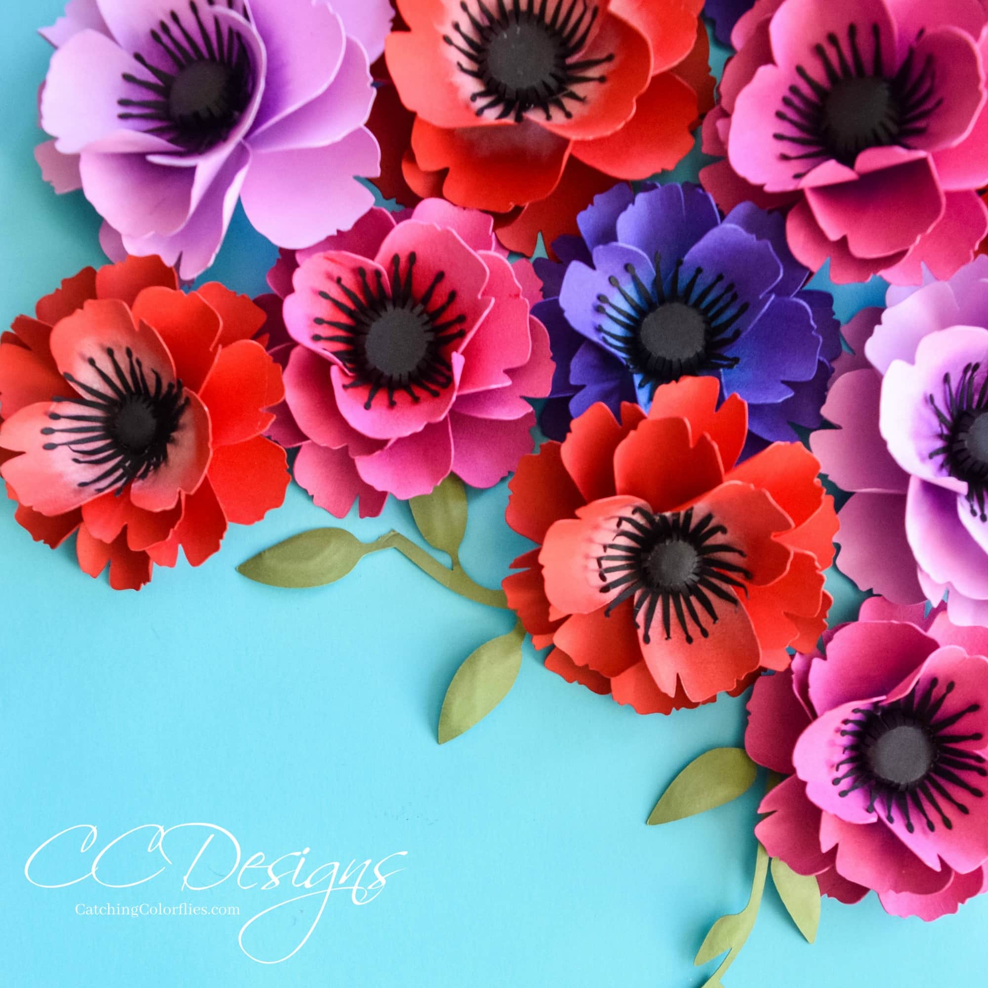 Easy Paper Flowers -21 Best Flower Templates for Beginners