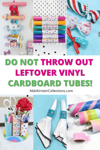 6 Clever Upcycled Cardboard Tube Crafts | Abbi Kirsten Collections