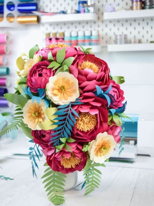 Paper Flower Bouquet Patterns