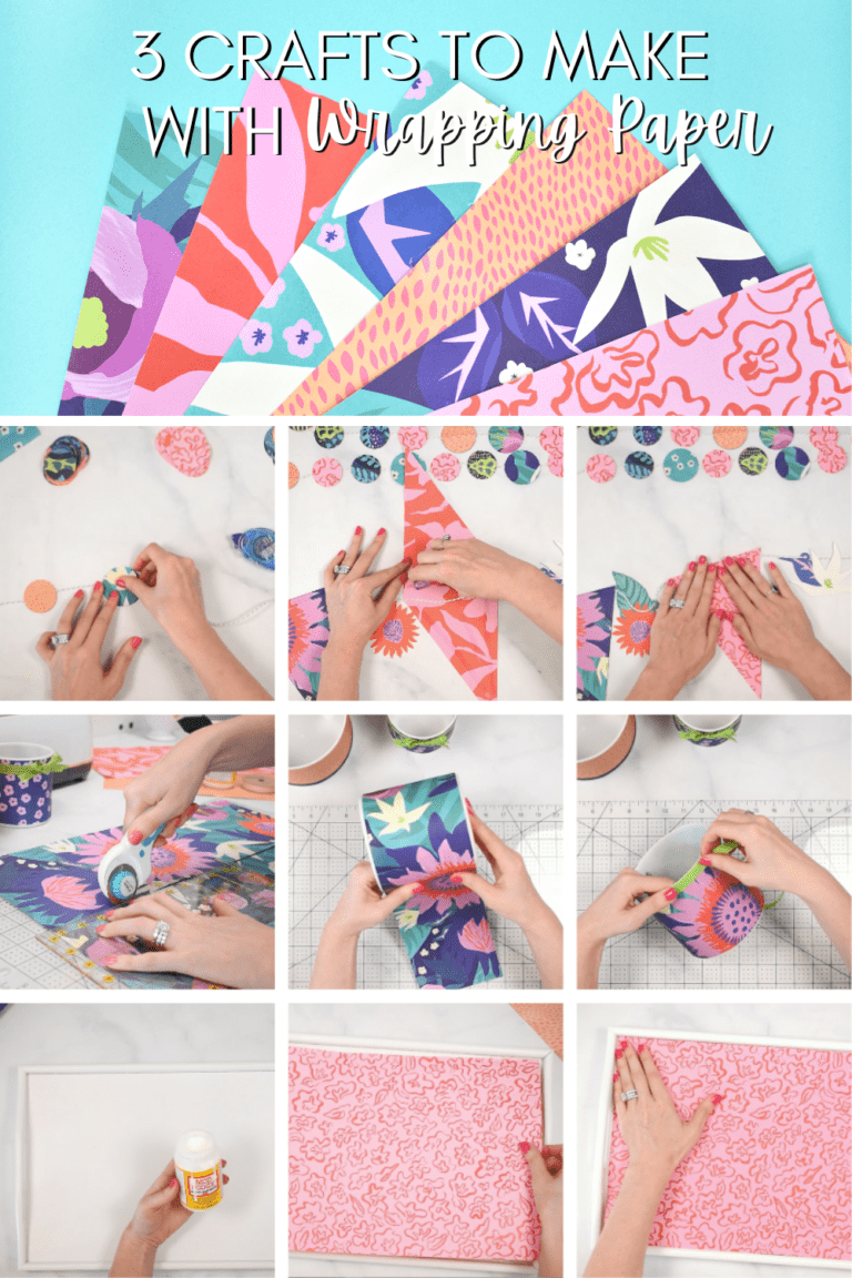 Three Fun Wrapping Paper Crafts | Abbi Kirsten Collections