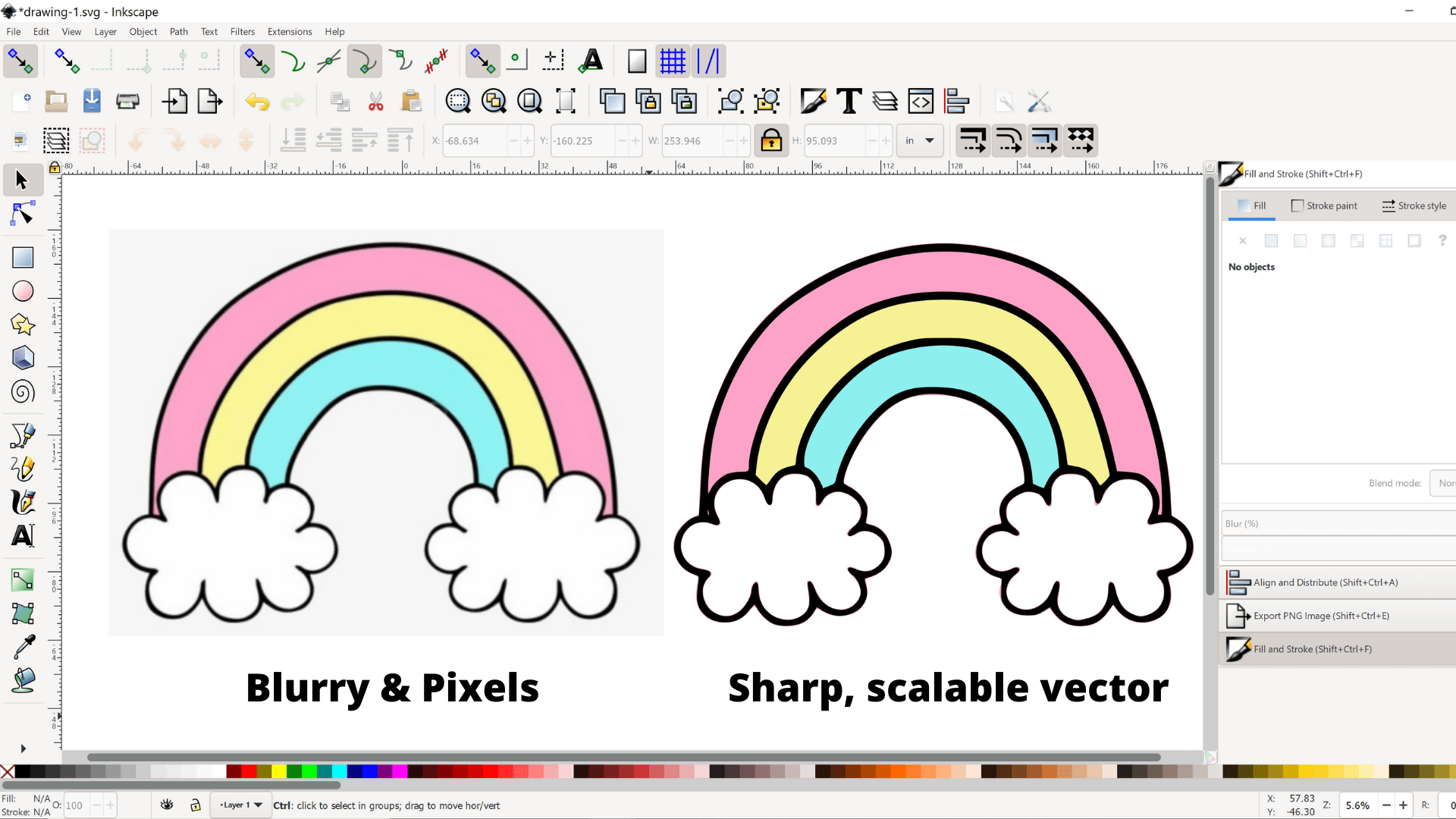 How to use Inkscape to Convert an Image to an SVG Cut File for Cricut