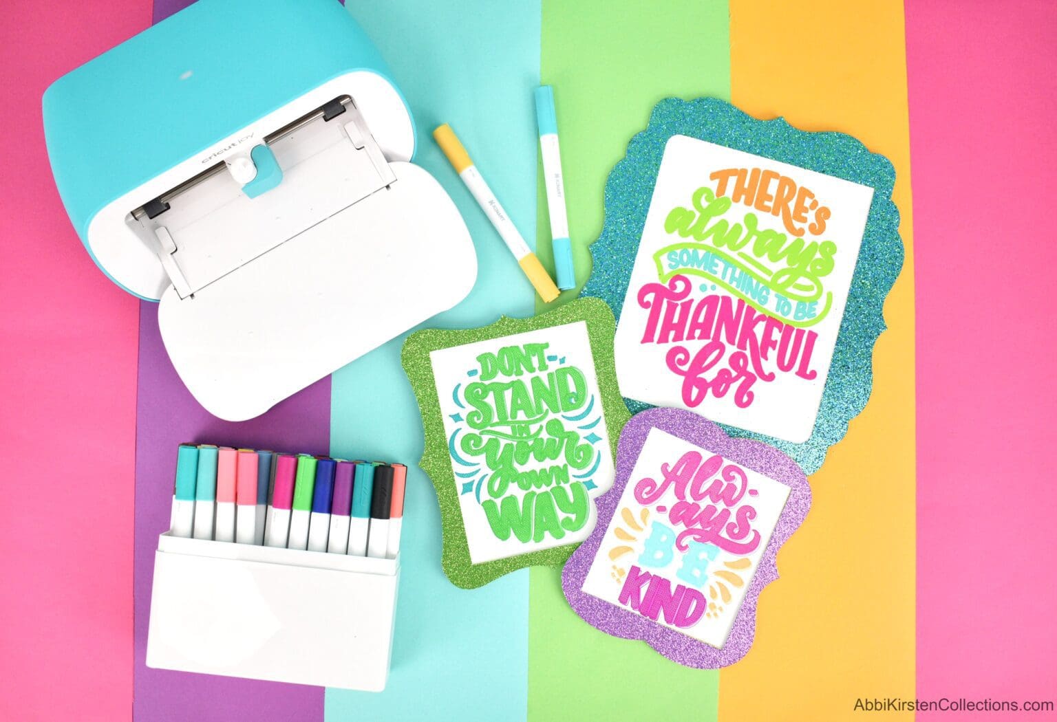 Draw With Cricut. Fill In Your Text. No More Bubble Letters or Outlines!