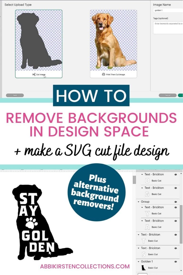 Remove Photo Background in Cricut Design Space & Other FREE Options