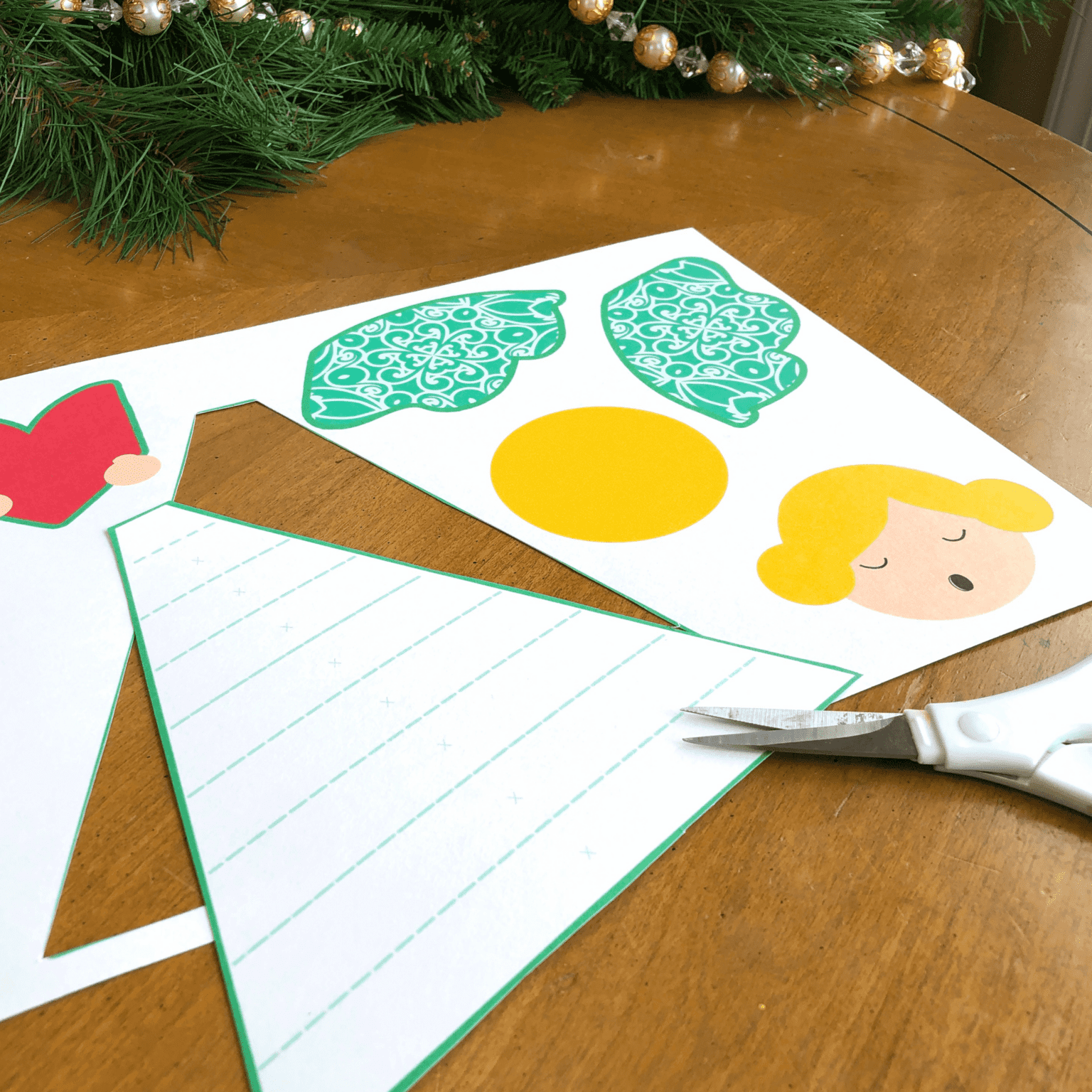 DIY Paper Angel Craft With Straws | Abbi Kirsten Collections