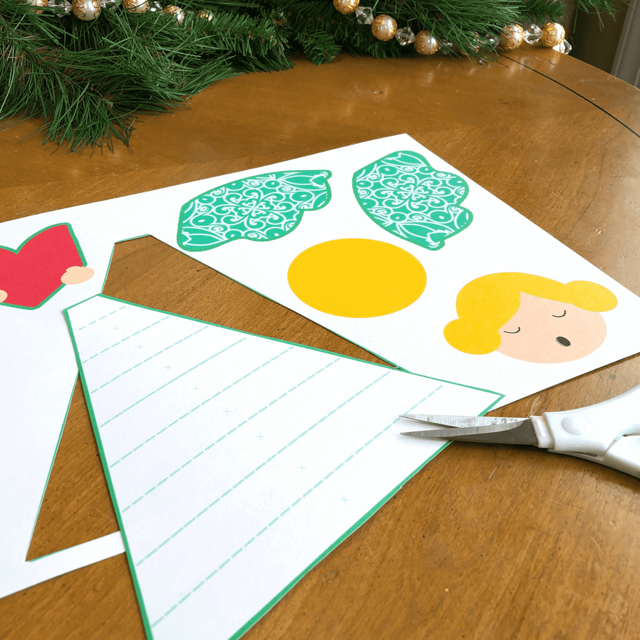 DIY Paper Angel Craft With Straws | Abbi Kirsten Collections