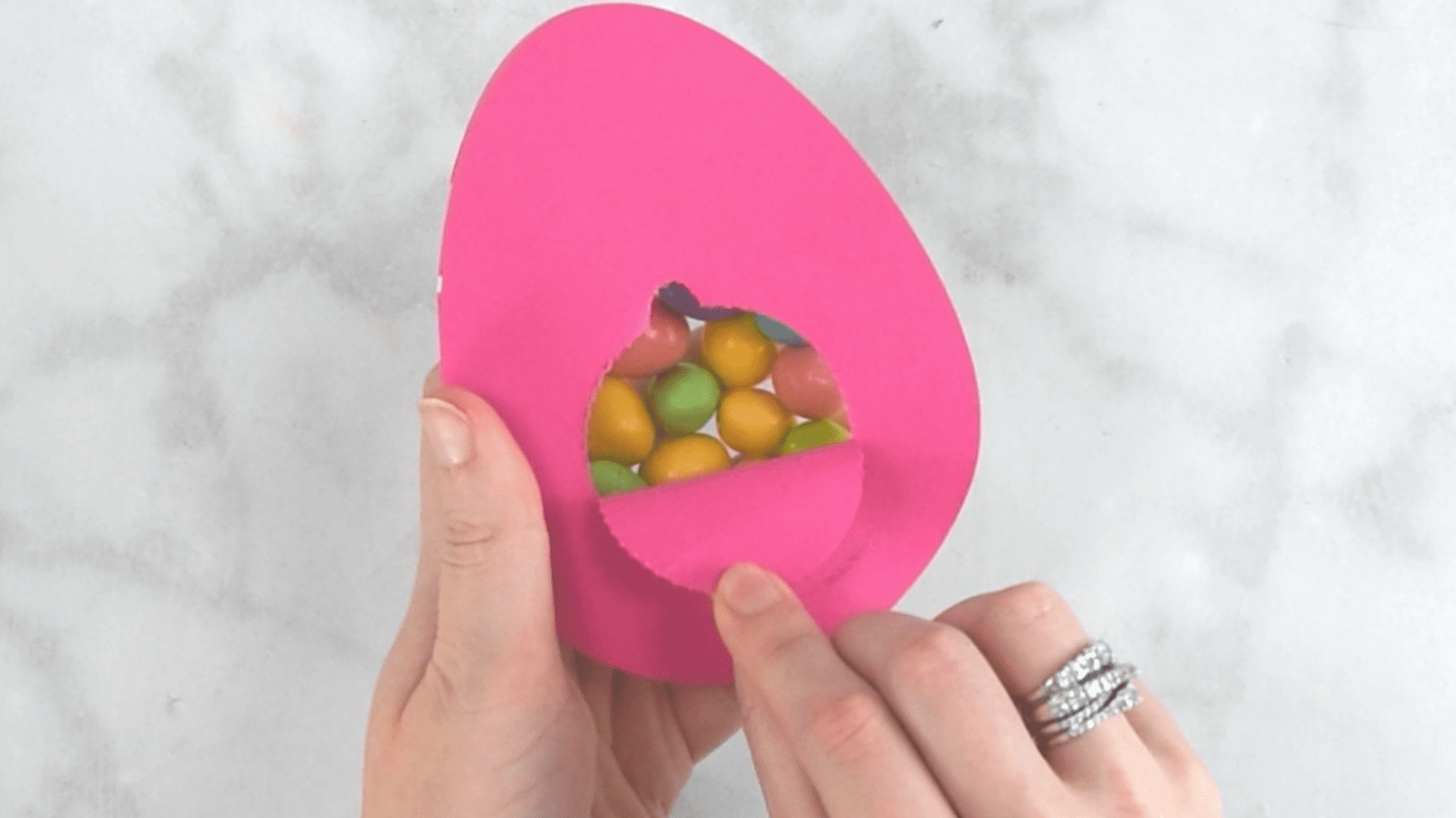 Easter Candy Holder Craft - Easy Easter Crafts for Adults and Kids