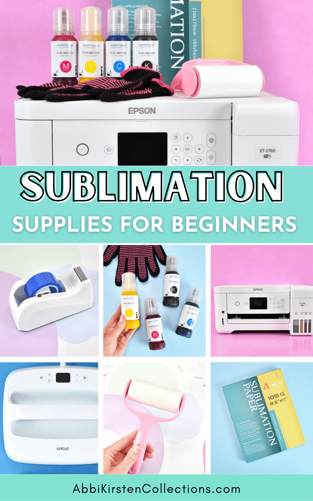 Sublimation Supplies for Beginners: Must Have Supplies to Get Started