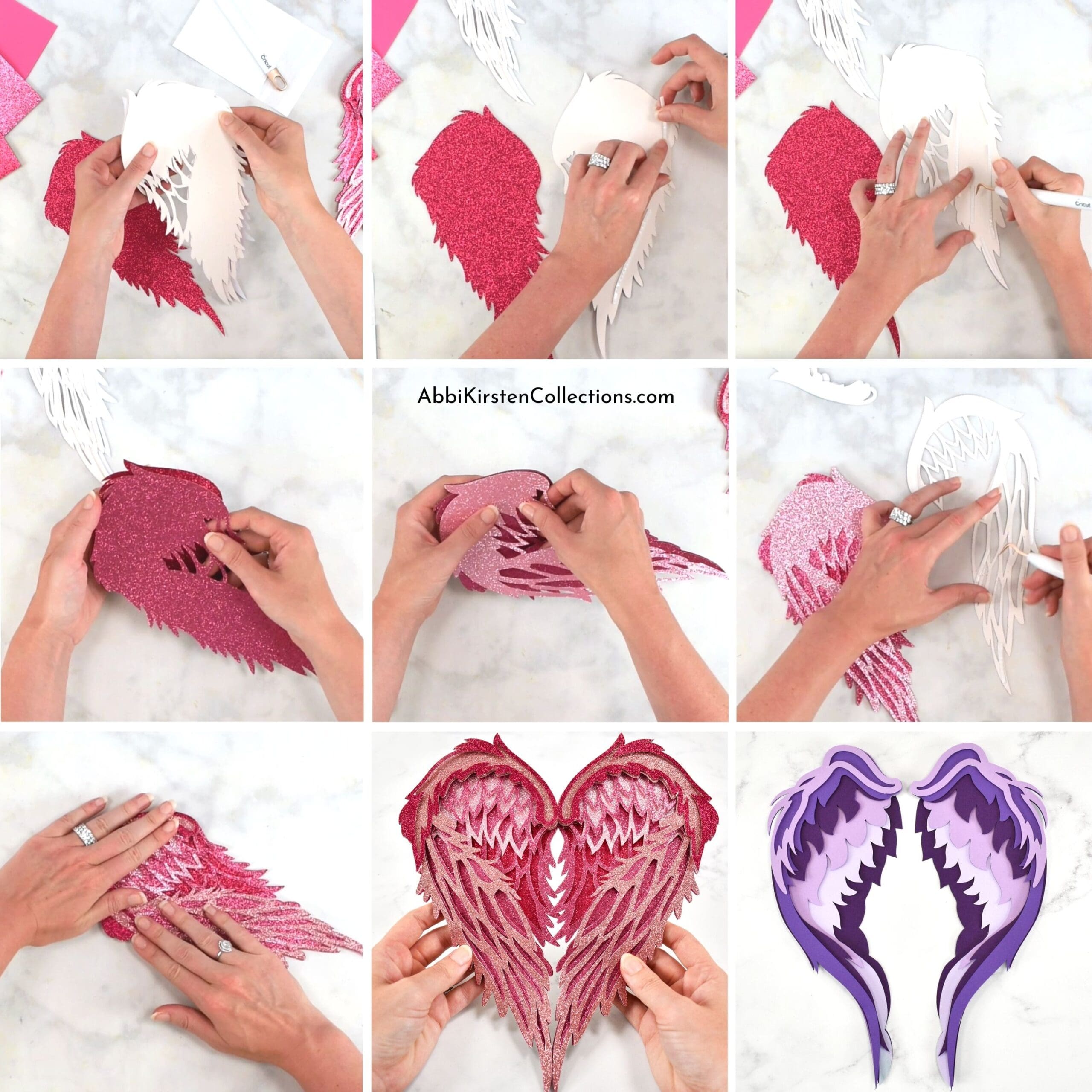 How To Make Paper Wings