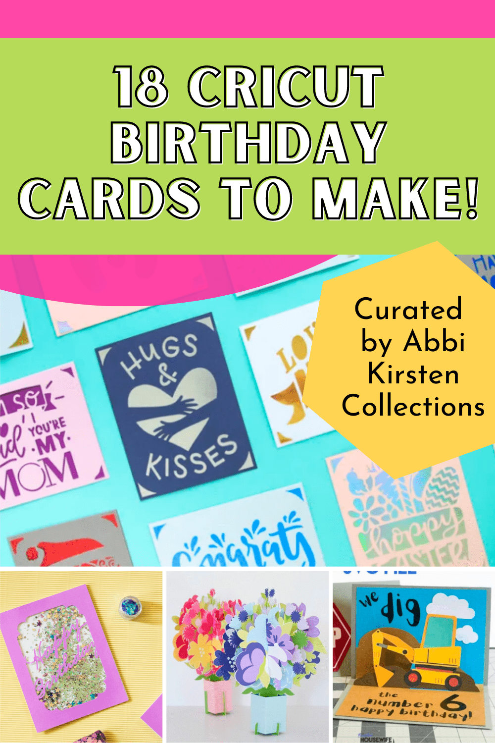 18+ Cricut Birthday Card Ideas: Free Card SVG Files