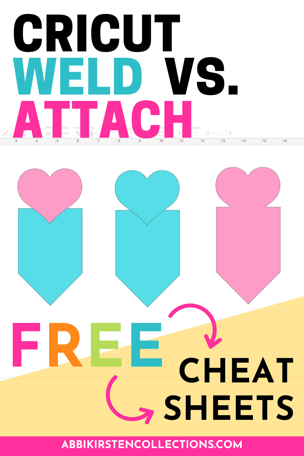 Learn Cricut Weld Vs. Attach Tool | Abbi Kirsten Collections