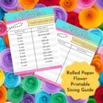 DIY Shadow Box With Rolled Paper Flowers Using Cricut