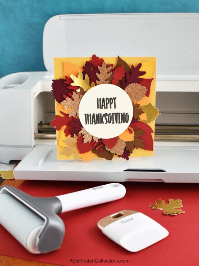 How to Make Thanksgiving Card Story - Abbi Kirsten Collections