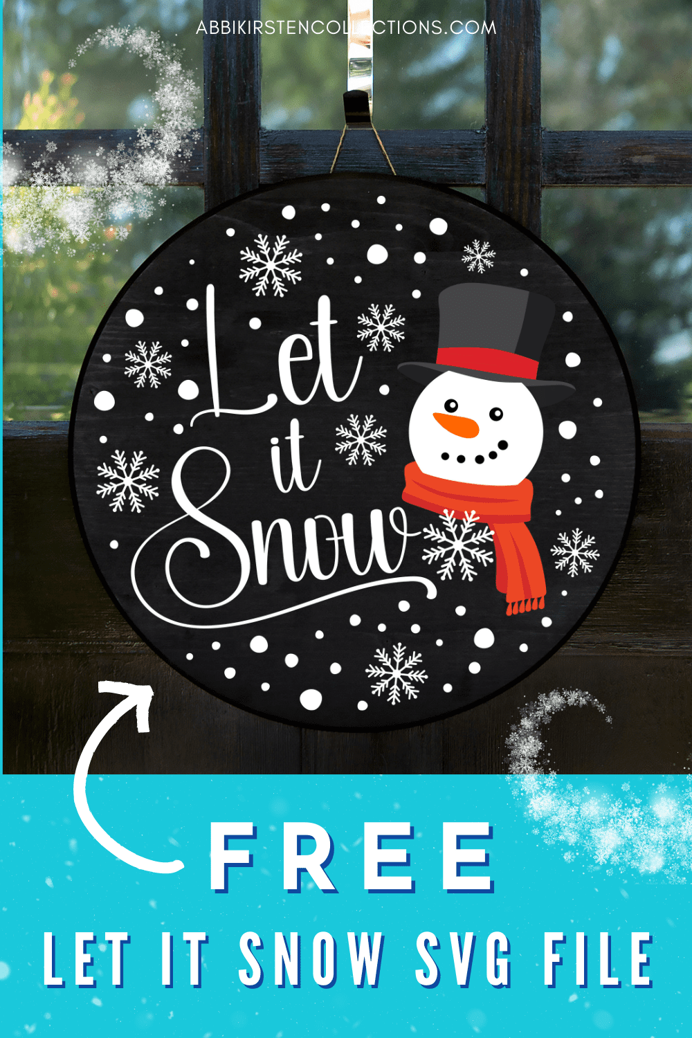 Let It Snow SVG: 17+ Free Winter And Snow SVG Files