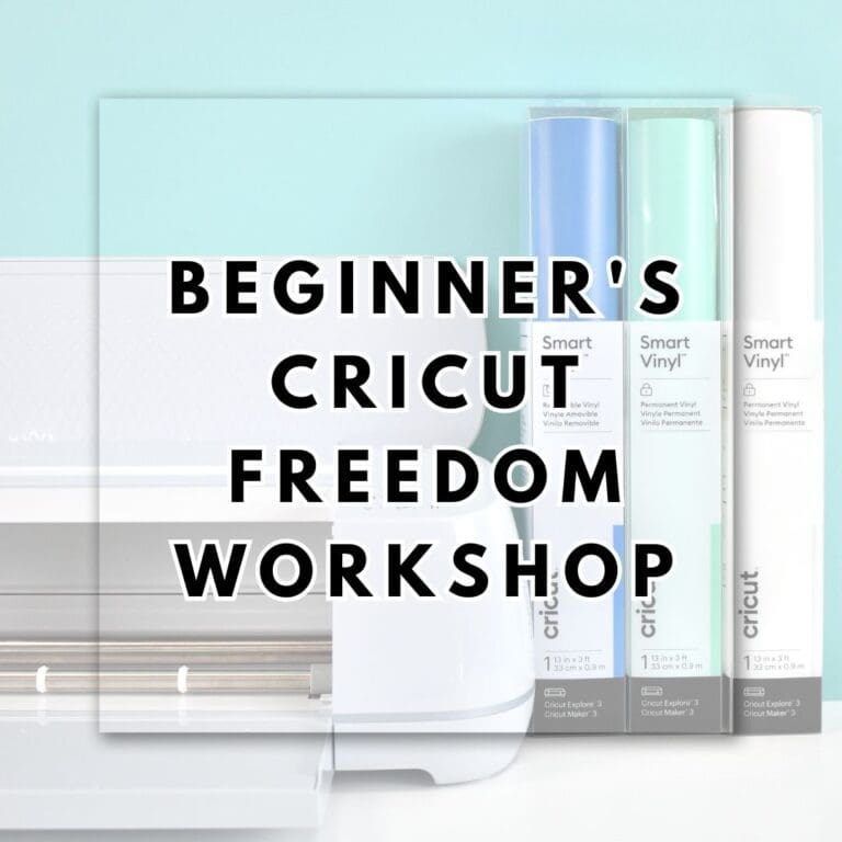 Free Cricut Workshops And More by Abbi Kirsten