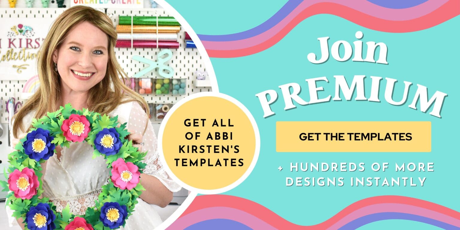 Spring Wreath: Make a Primrose Paper Flower Wreath With Cricut