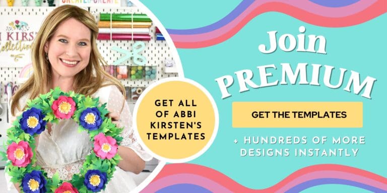 Spring Wreath: Make a Primrose Paper Flower Wreath With Cricut