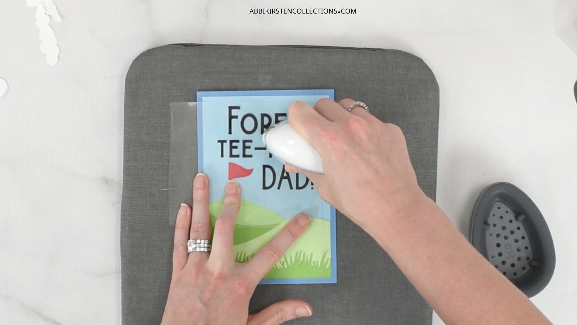 DIY Father's Day Cards With Cricut With HTV And Cardstock