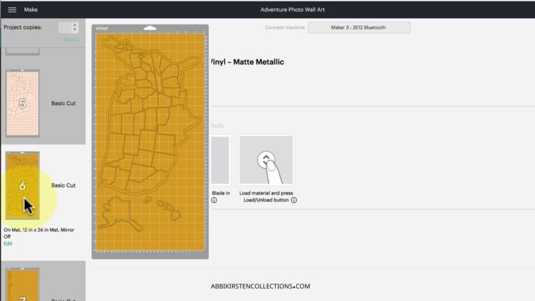 Make a Custom Photo Map with Cricut! Tutorial + SVG Templates