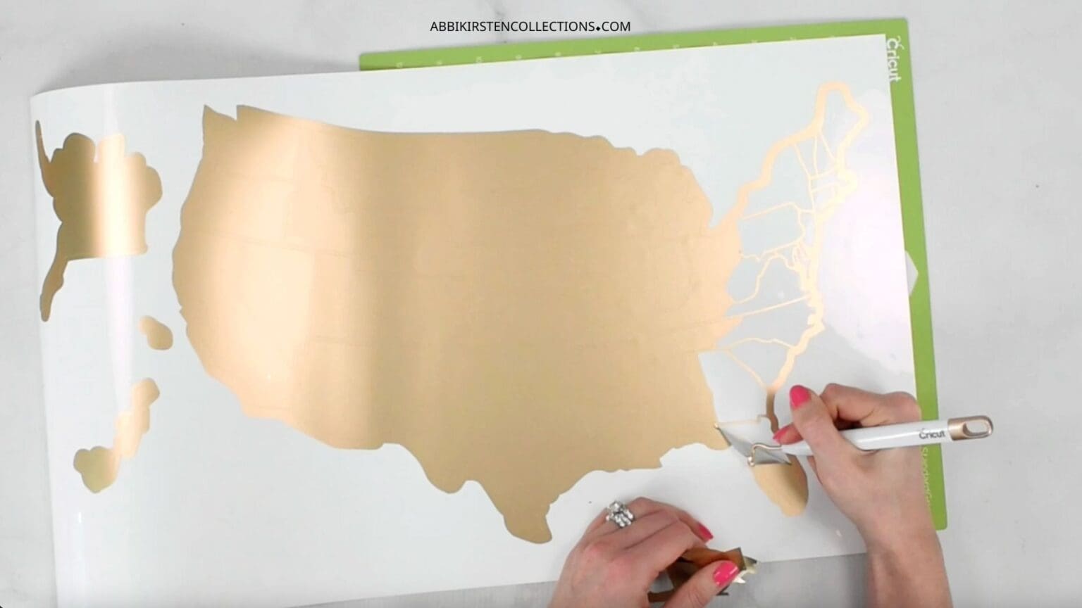 Make a Custom Photo Map with Cricut! Tutorial + SVG Templates
