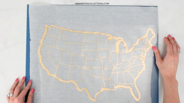 Make a Custom Photo Map with Cricut! Tutorial + SVG Templates
