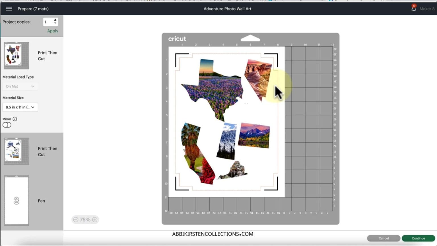 Make a Custom Photo Map with Cricut! Tutorial + SVG Templates