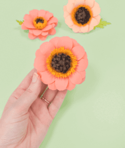 DIY Paper Zinnias: Easy Flower Craft For Fall With Templates